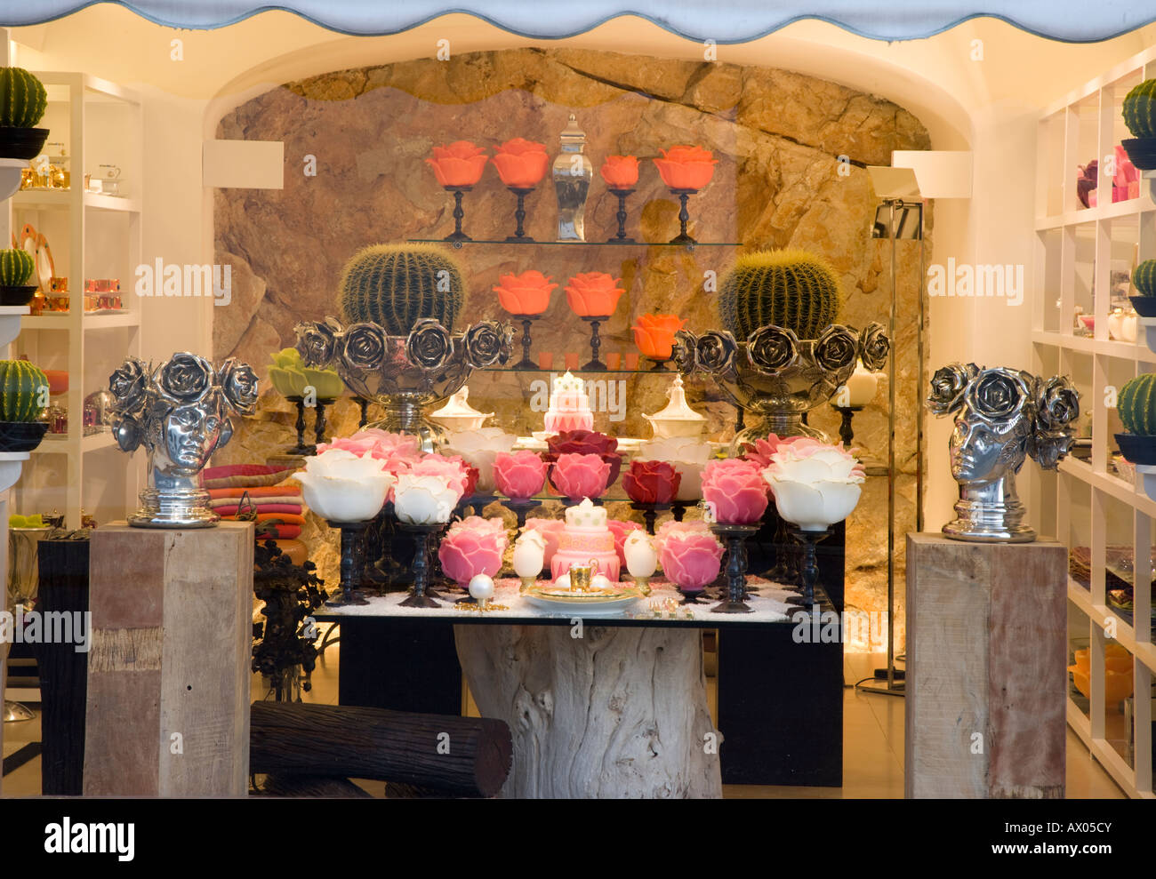 Exclusive shop Capri town Capri Italy Stock Photo - Alamy