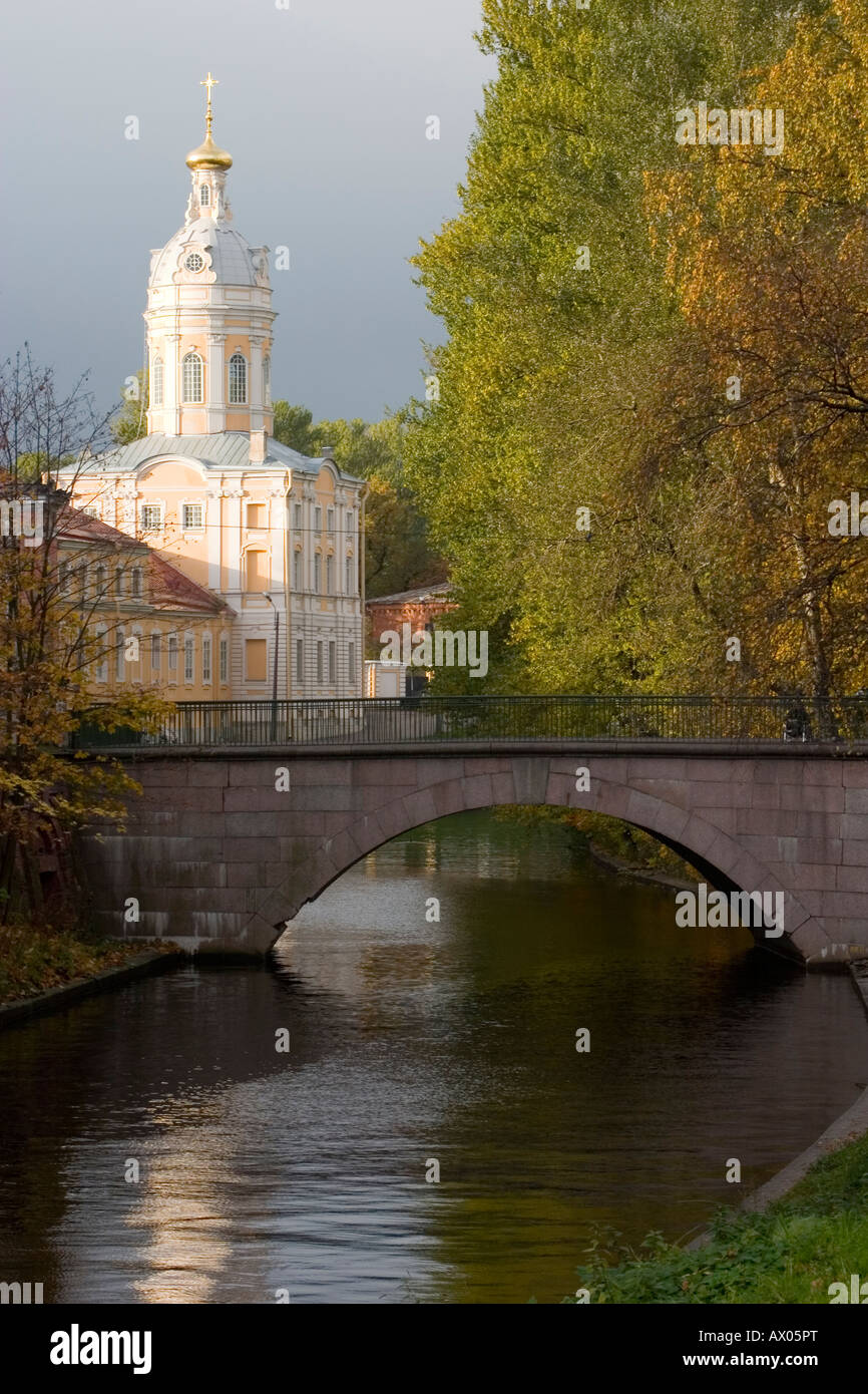 Russia. Saint Petersburg. Alexander Nevsky Lavra or Alexander Nevsky ...
