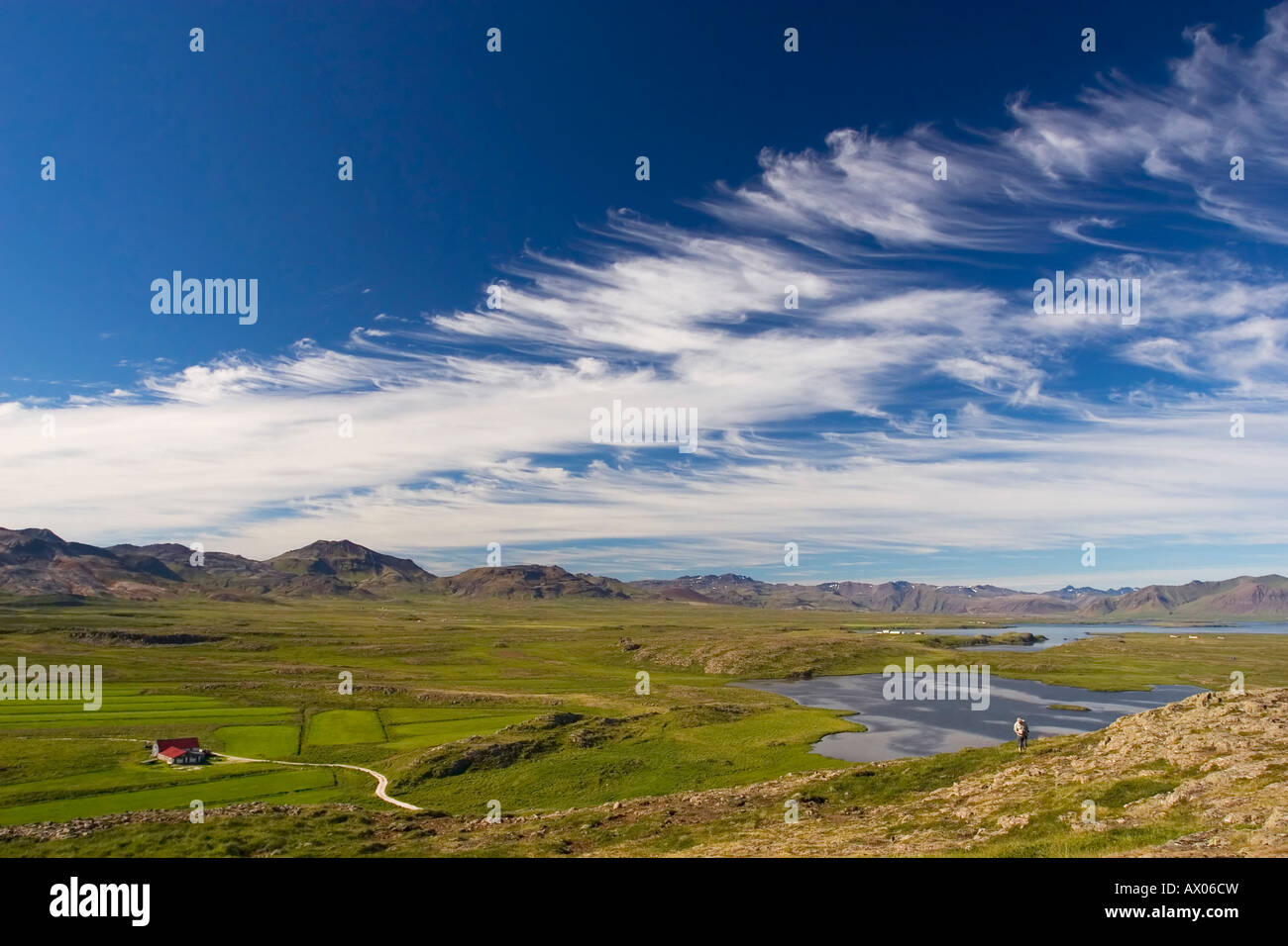 Helgafell church helgafell iceland hi-res stock photography and images ...
