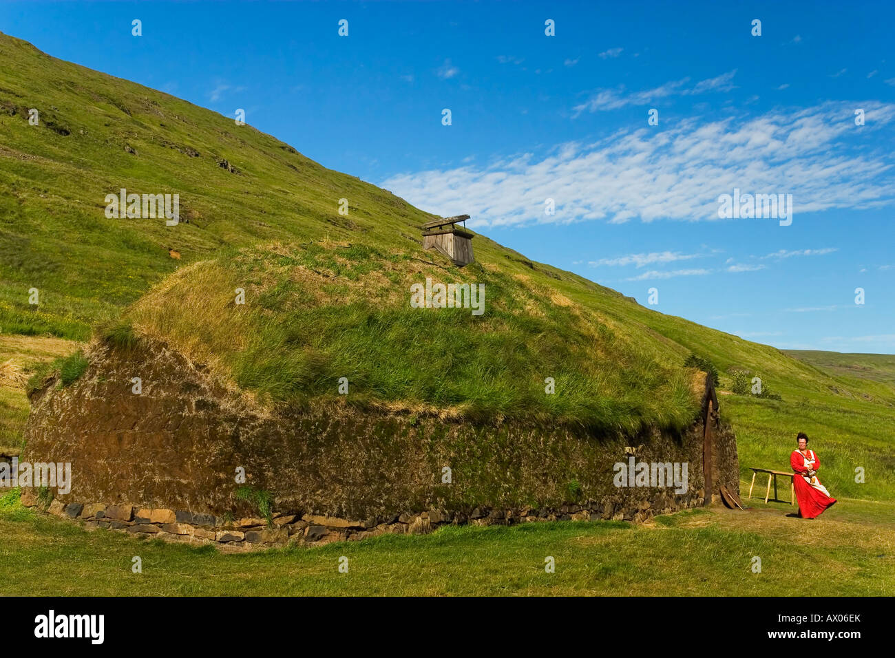 Viking house hi-res stock photography and images - Alamy