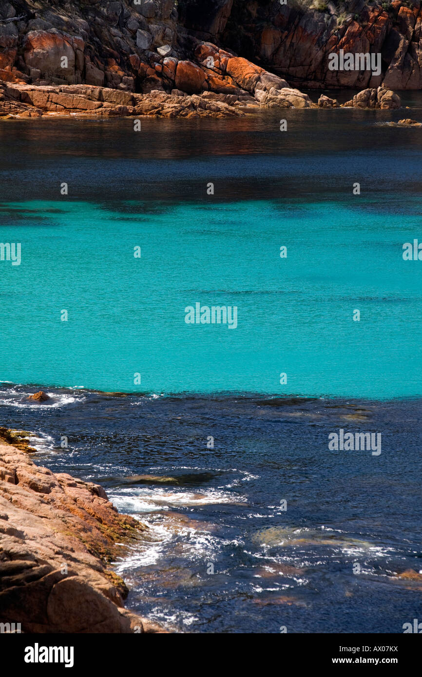 Sleepy bay, in freycinet national park on the east coast of ,Tasmania ...