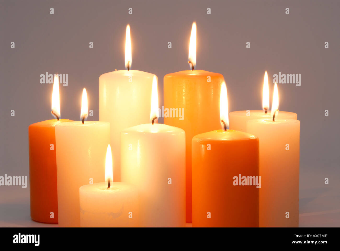 Kerzen Licht Kerzenlicht Atmosphaere Stimmung Stock Photo - Alamy