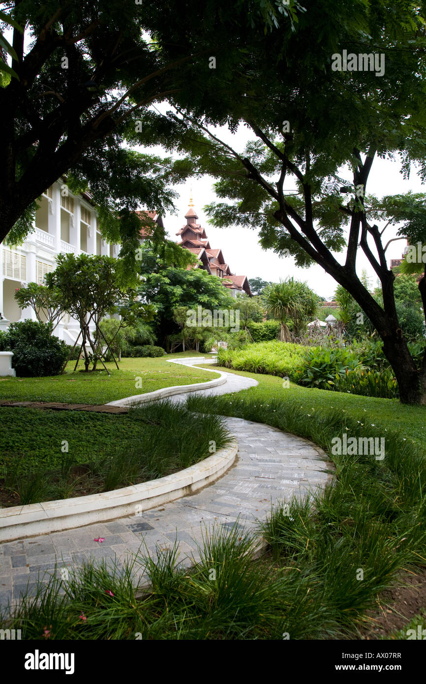Thailand Chiang Mai Mandarin Oriental Resort Stock Photo - Alamy