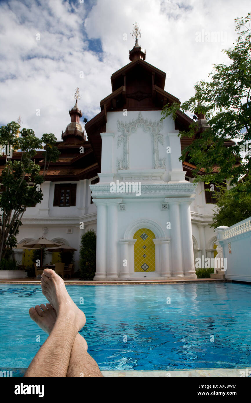 Thailand Chiang Mai Mandarin Oriental Resort MODEL RELESE 1044 Stock ...