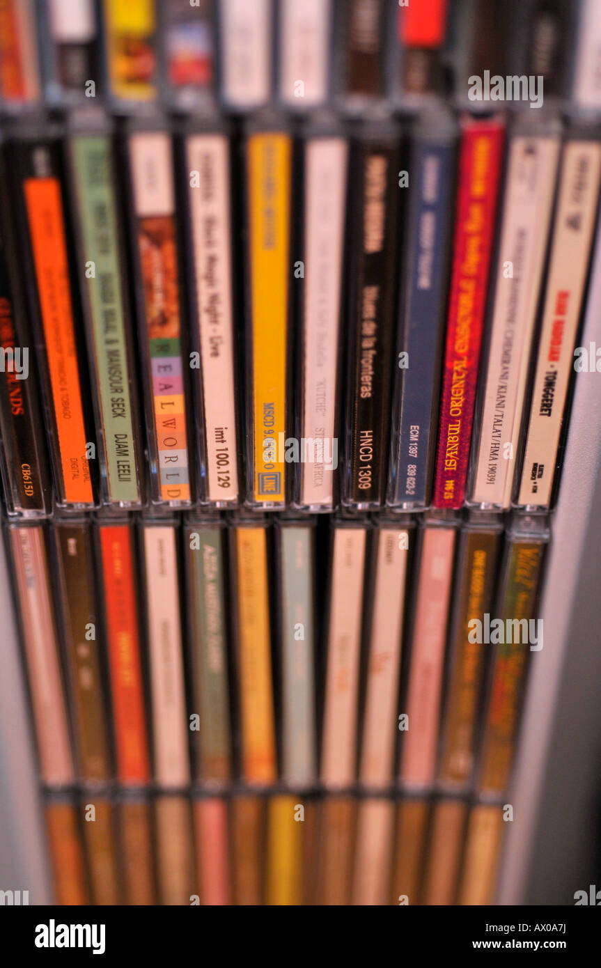 Cd collection hi-res stock photography and images - Alamy