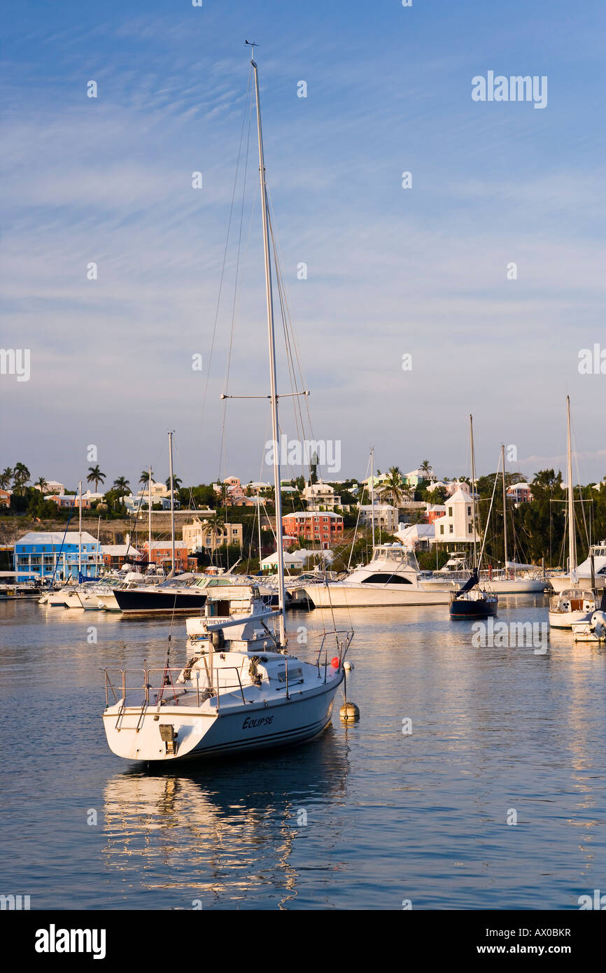 Bermuda, Hamilton, harbour Stock Photo - Alamy