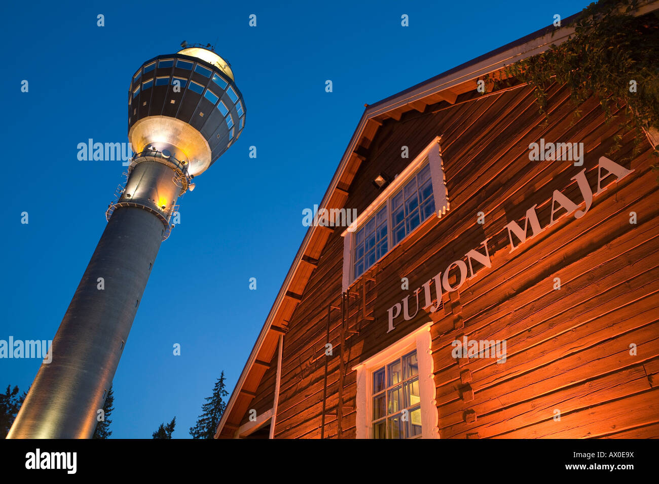 Puijo tower hi-res stock photography and images - Alamy