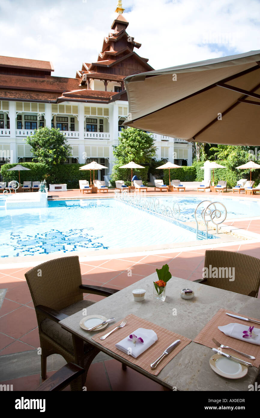 Thailand Chiang Mai Mandarin Oriental Resort Stock Photo - Alamy