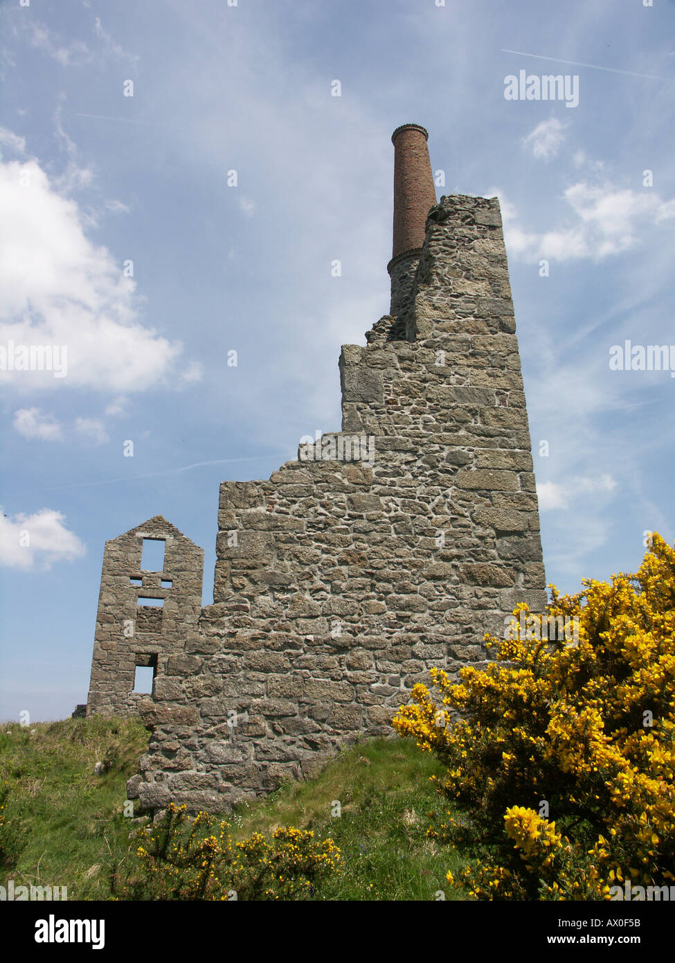 Tin Mine Cornwall Stock Photo - Alamy