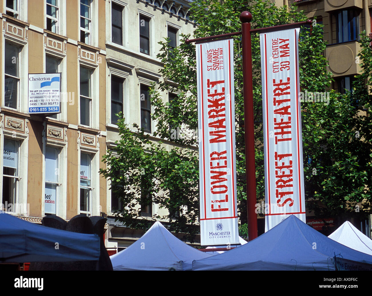 Saint anns square manchester uk hi-res stock photography and images - Alamy
