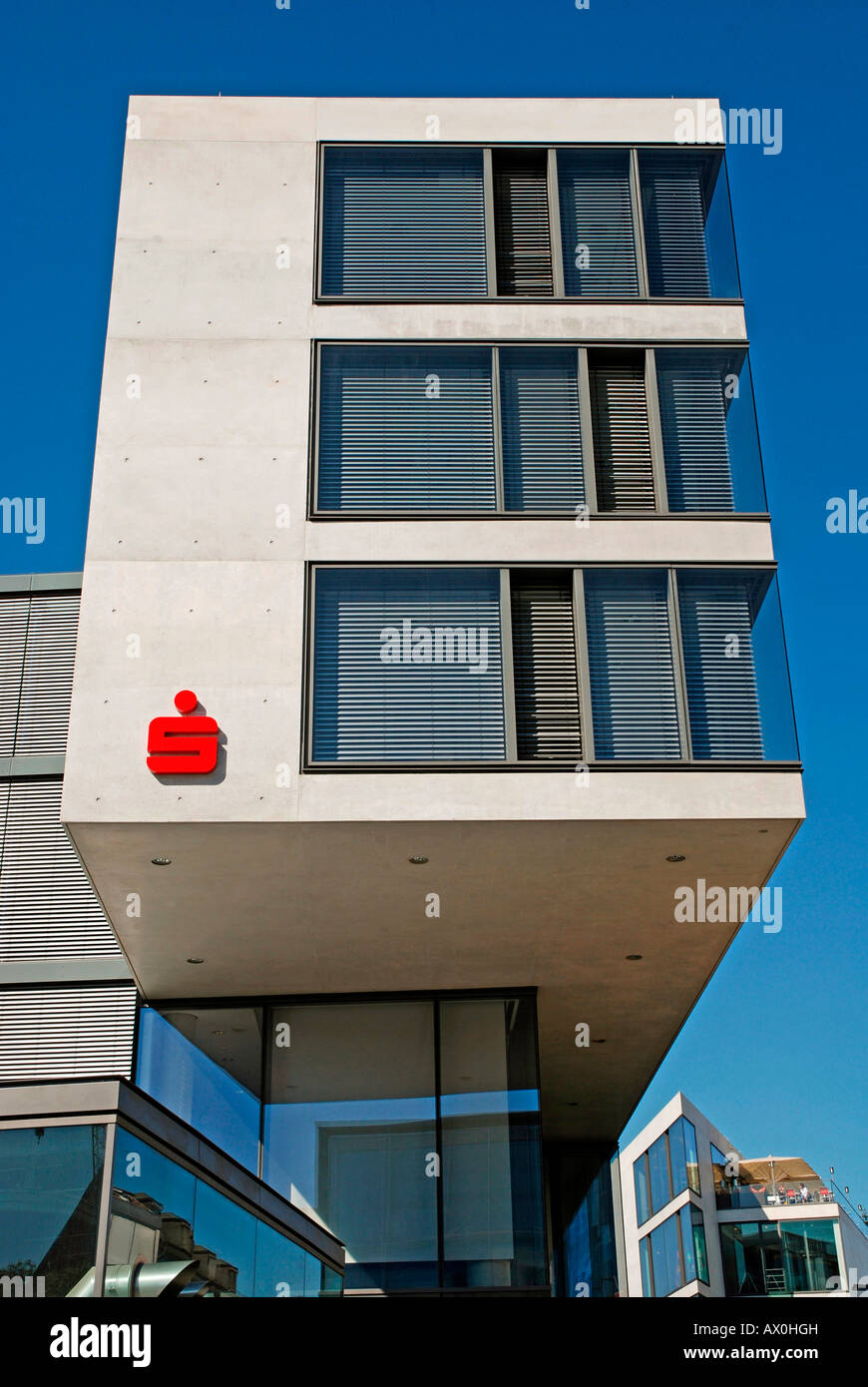 Building of the Sparkasse, Ulm, Baden-Wuerttemberg, Germany Stock Photo ...