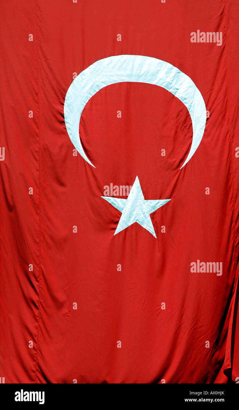 Flag three crescent moons symbol hi-res stock photography and images ...