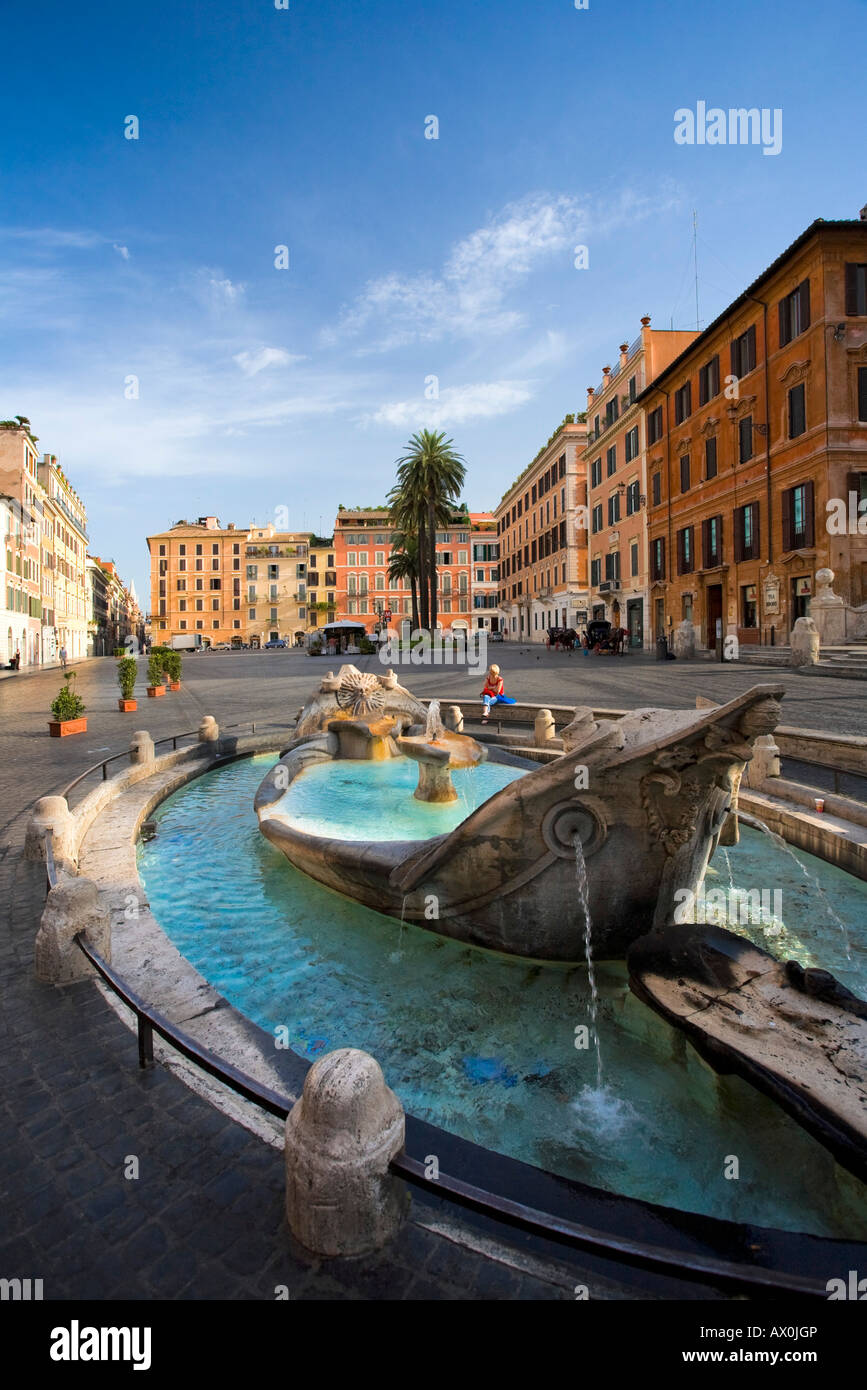 Piazza di Spagna, Rome, Italy Stock Photo - Alamy