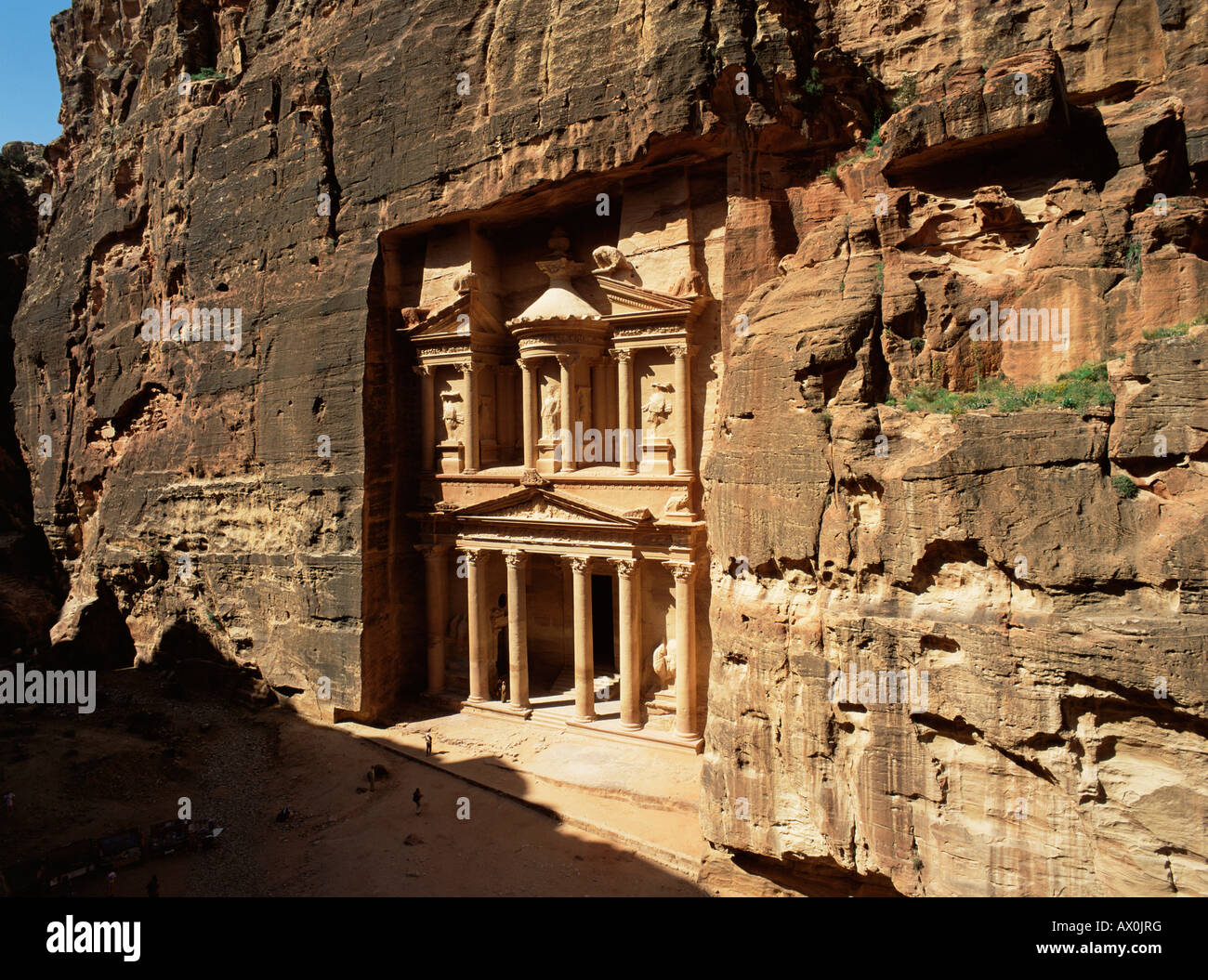 The Treasury, Petra, Jordan Stock Photo - Alamy