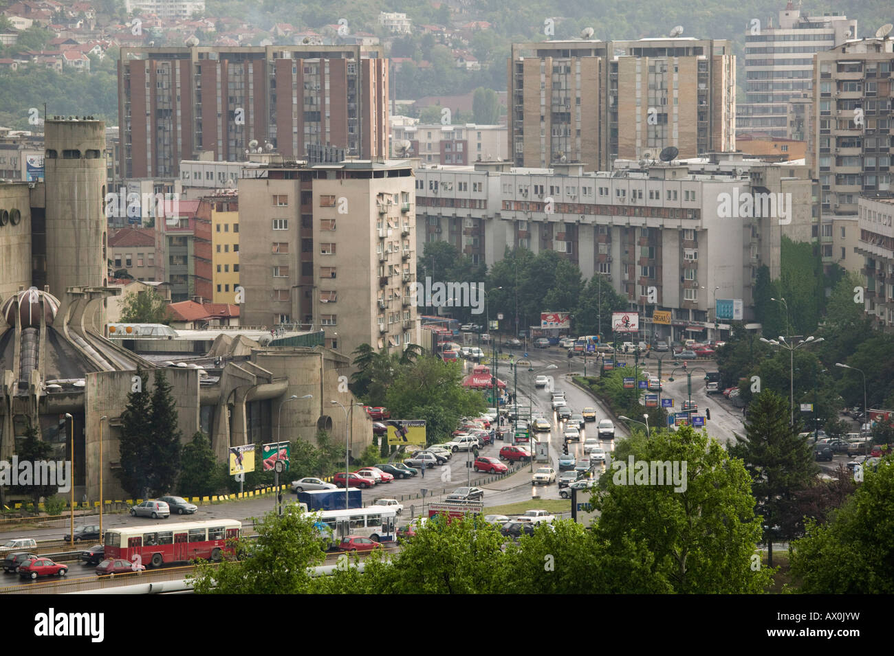 Bulevar goce delcev bridge hi-res stock photography and images - Alamy