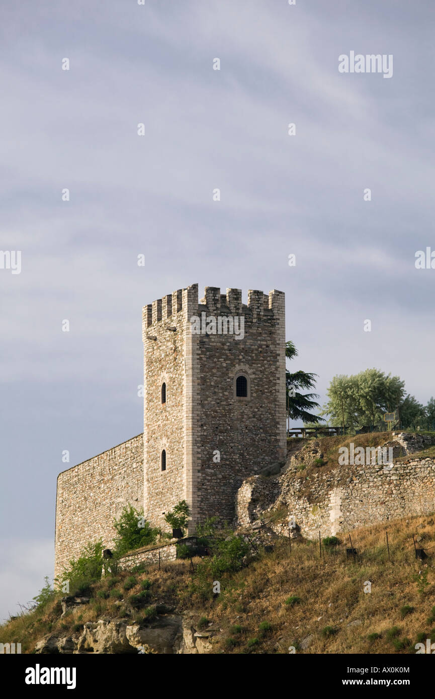 Macedonia, Skopje, City Fort (Trvdina Kale Stock Photo - Alamy