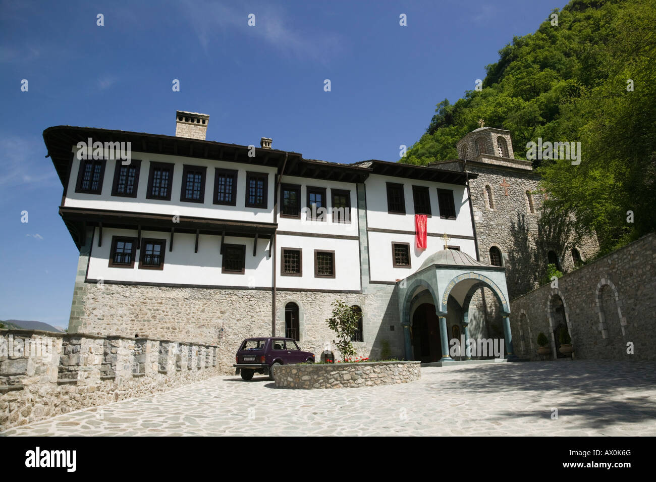 Macedonia, Mavrovo National Park, Sveti Jovan Bigorski Monastery (b ...