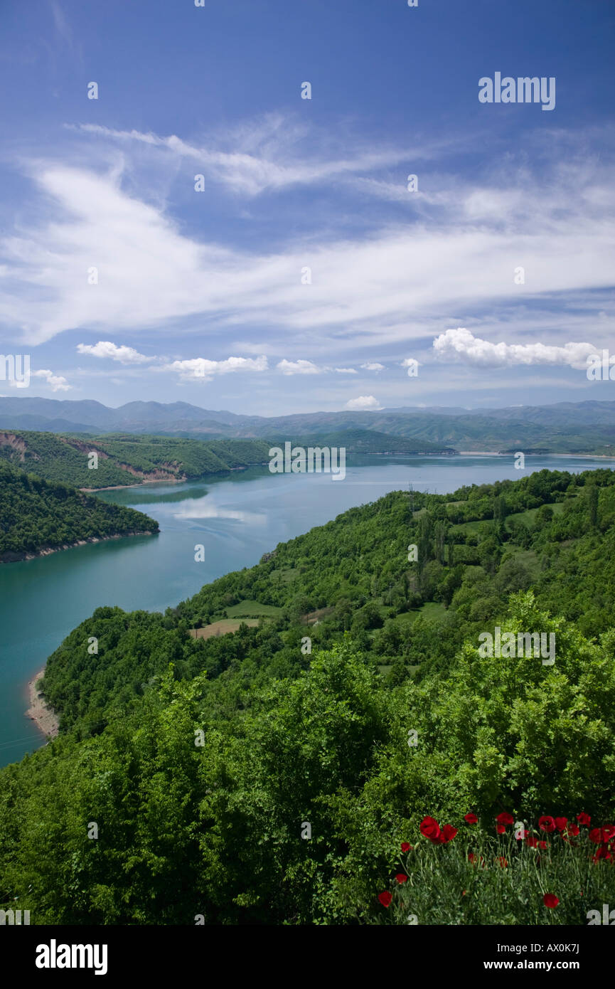Macedonia, Debar, Lake Debar Landscape Stock Photo - Alamy