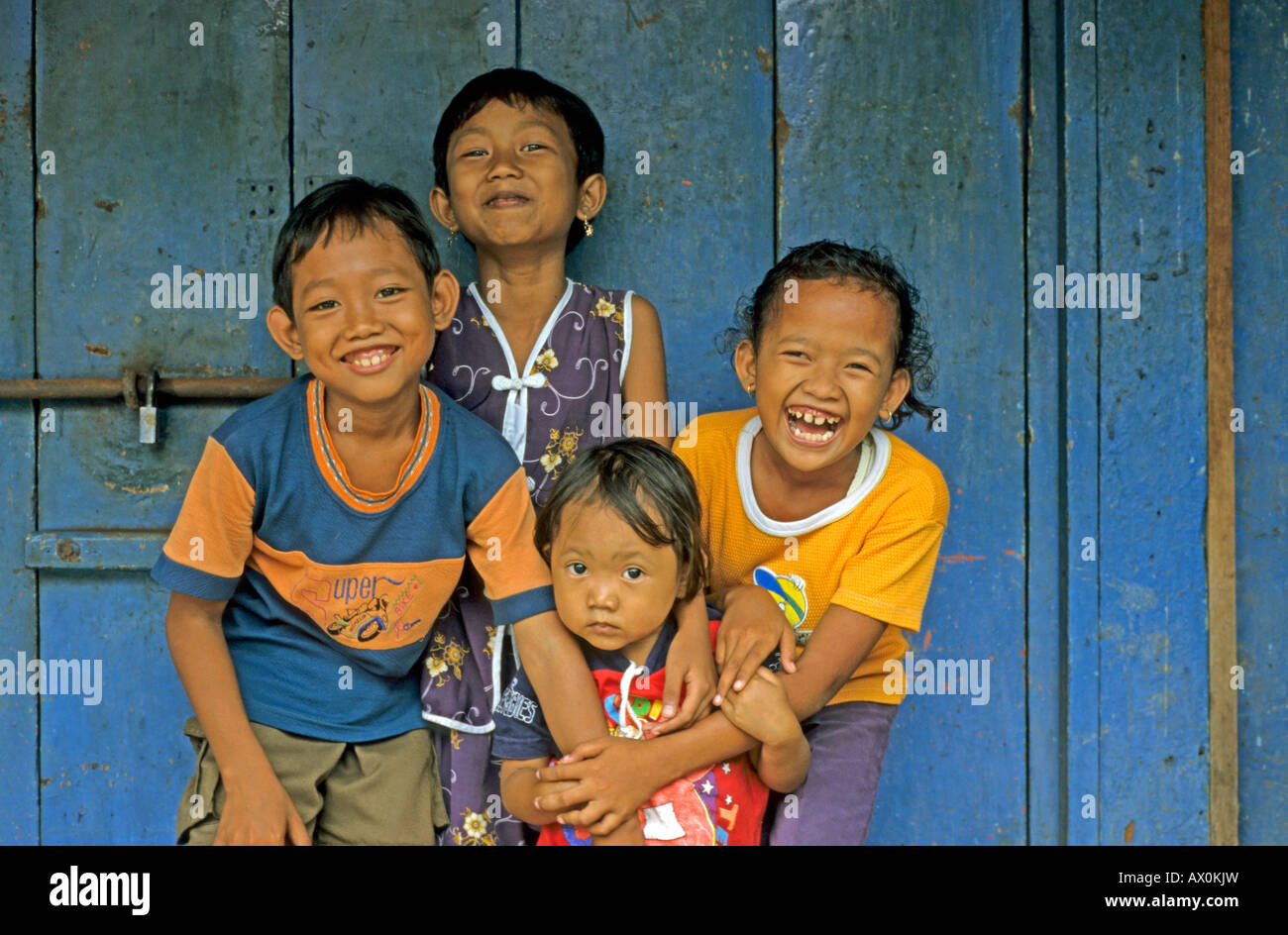 Happy children in Jakarta, Indonesia, Southeast Asia, Asia Stock Photo ...