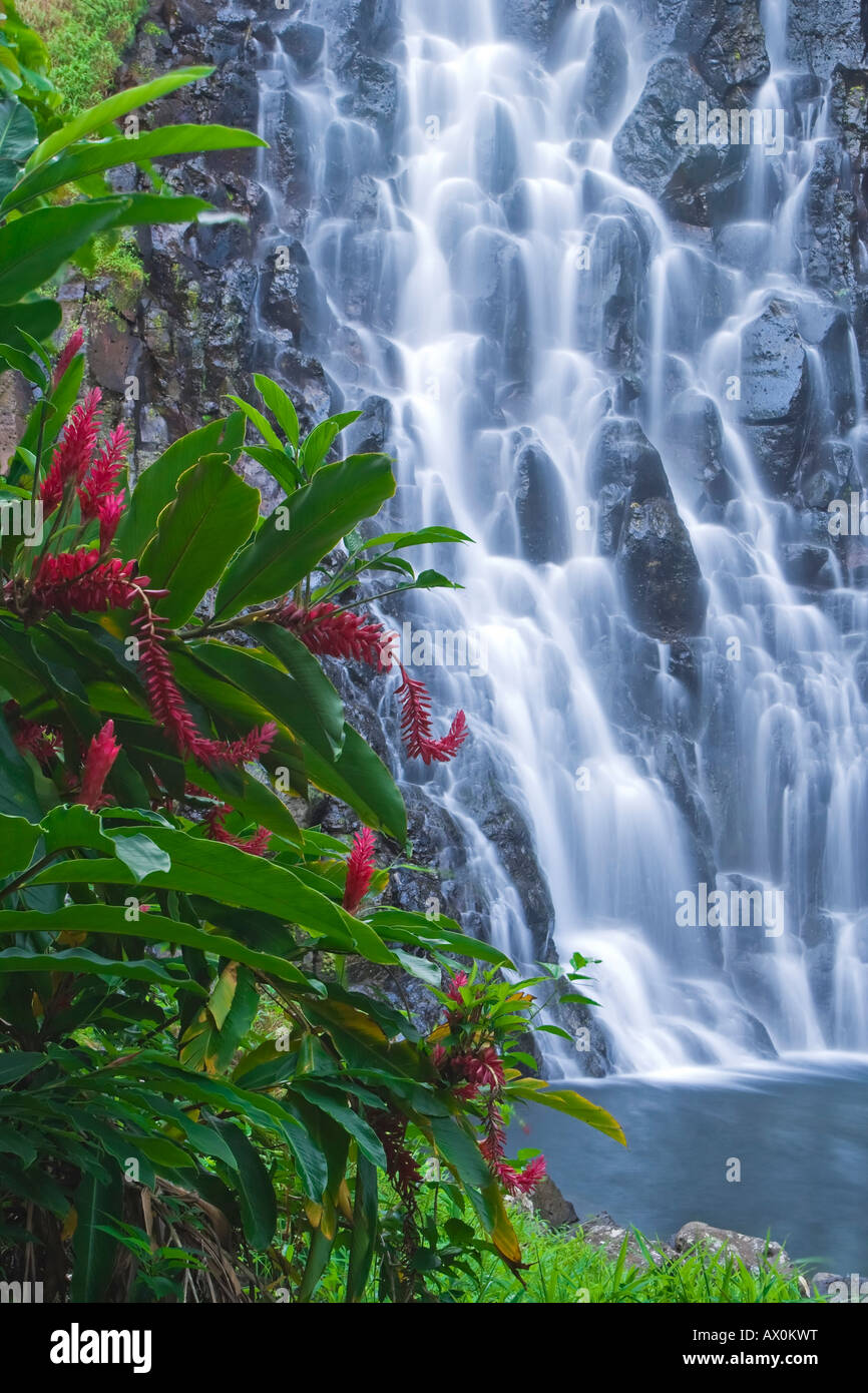 Kepirohi Waterfall, Pohnpei, Federated States of Micronesia Stock Photo ...