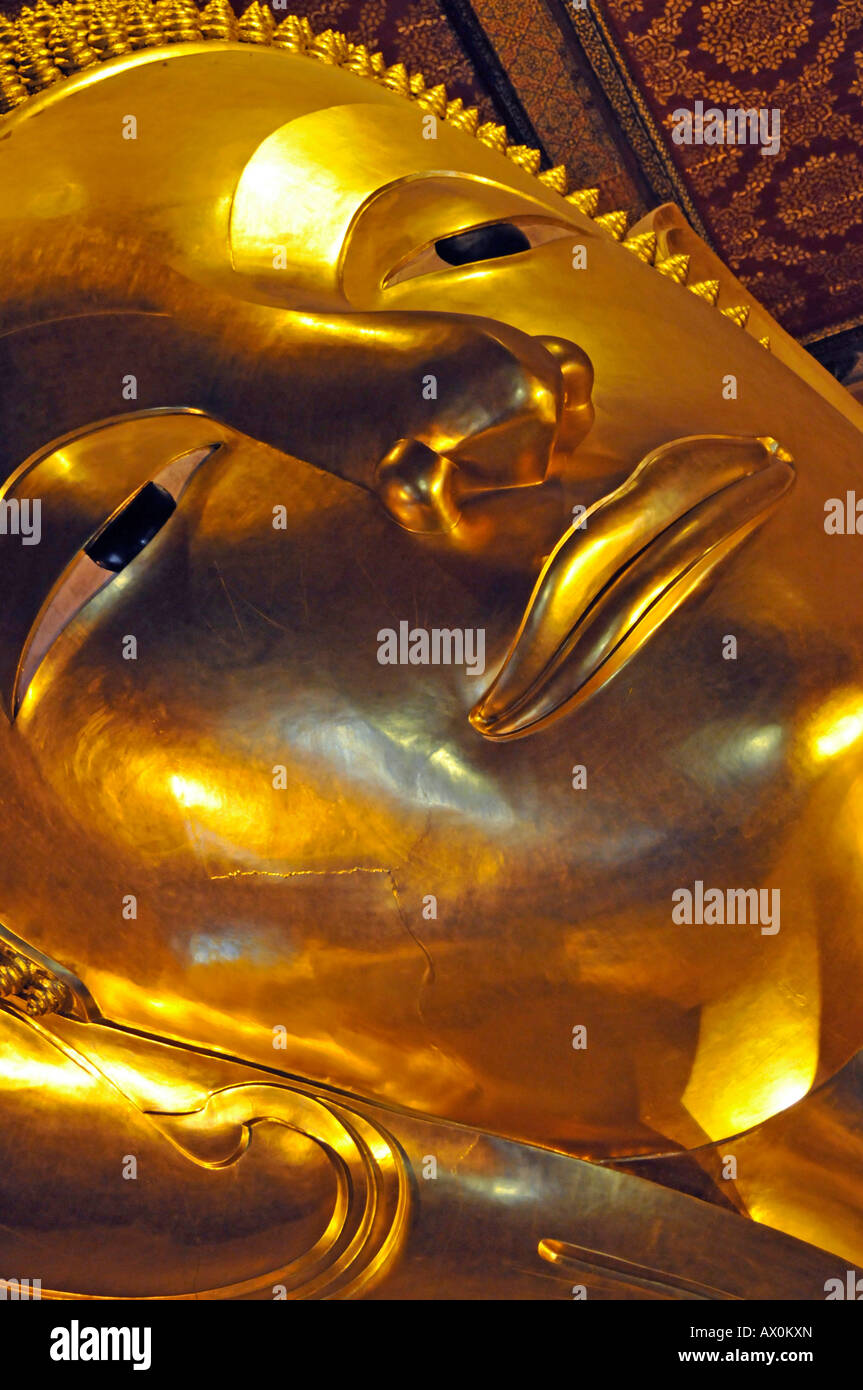Laying Buddha, Wat Pho, Bangkok, Thailand, Southeast Asia, Asia Stock ...