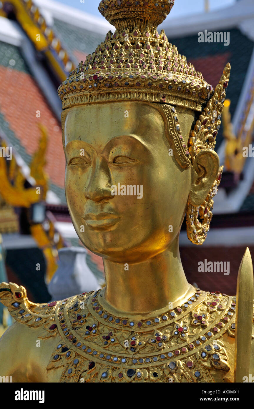 Kinnara (also called Kinnorn), mythological bird creature, Wat Phra ...