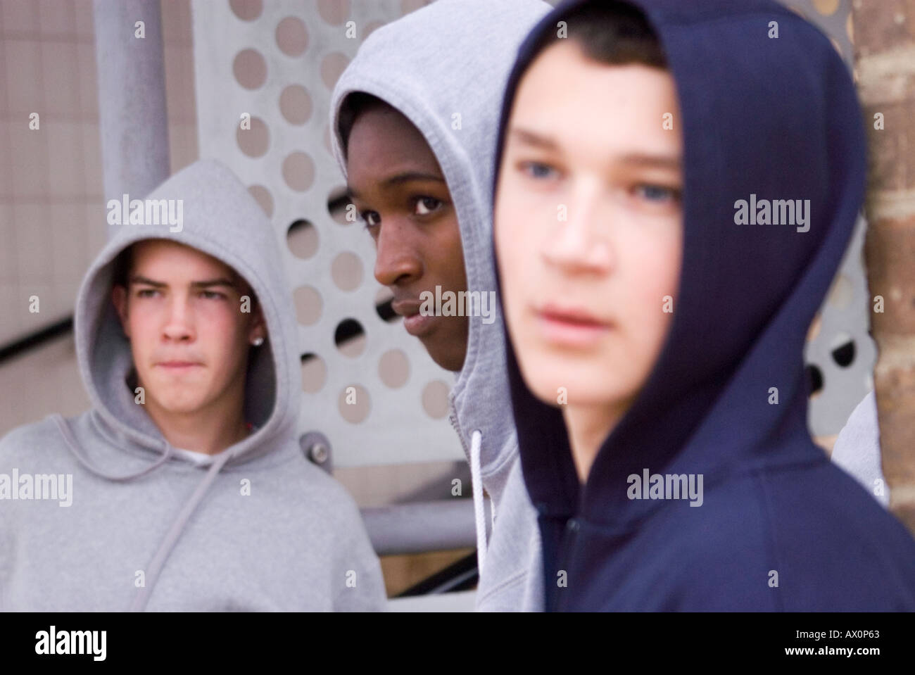 Youth london hoods hi-res stock photography and images - Alamy