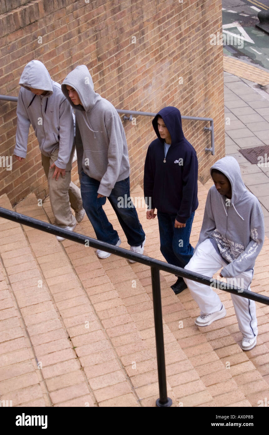 Youth london hoods hi-res stock photography and images - Alamy