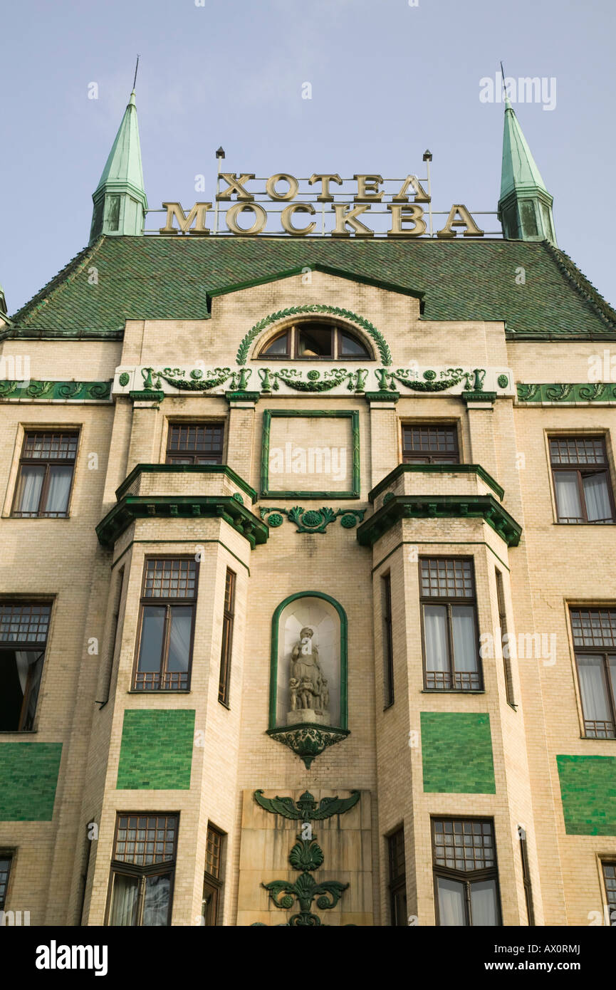 Serbia, Belgrade, Hotel Moskva Stock Photo - Alamy