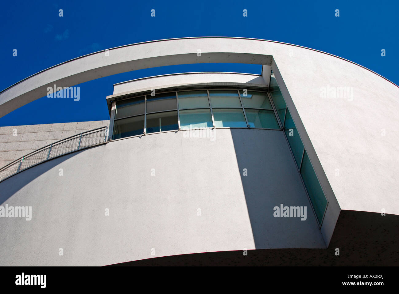 Stadthaus building, Ulm, Baden-Wuerttemberg, Germany, Europe Stock ...