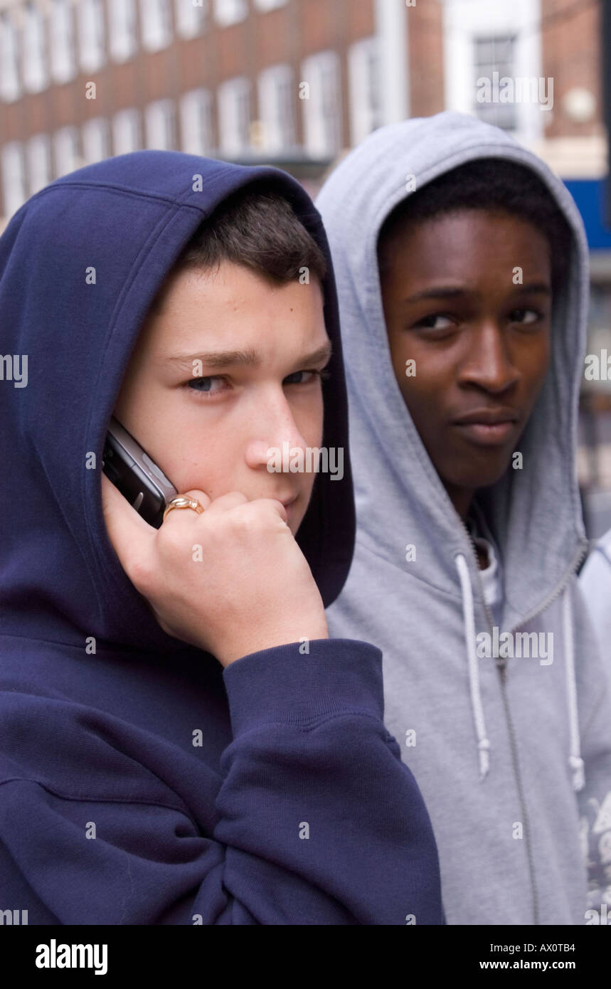 Youth london hoods hi-res stock photography and images - Alamy