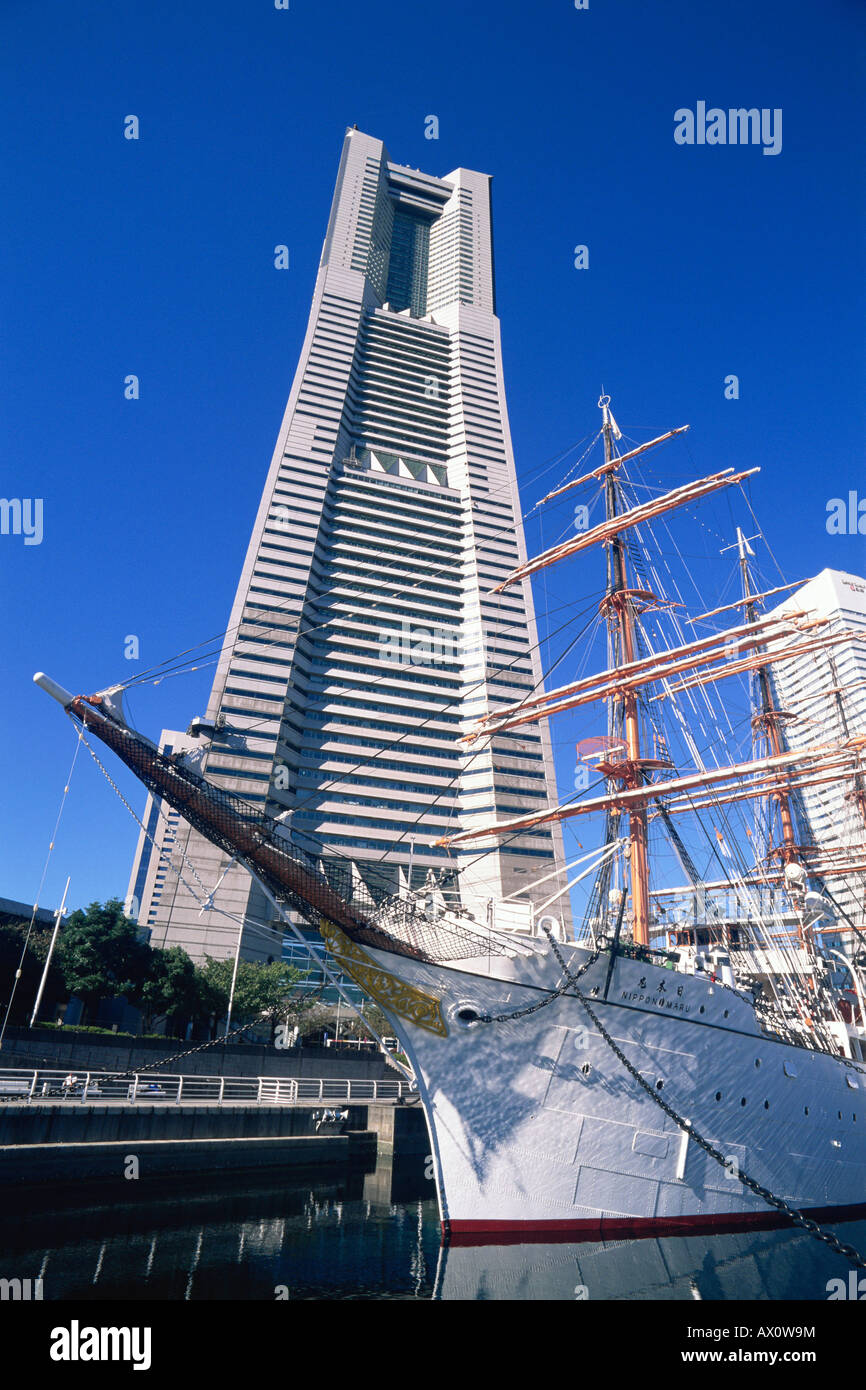 Japan, Honshu, Yokohama, Landmark Tower Stock Photo - Alamy