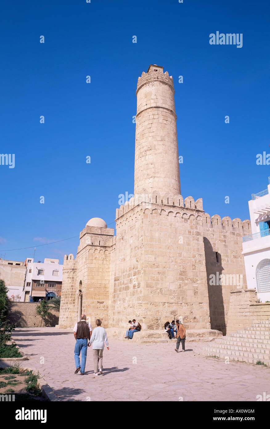 Ribat (Fortress), Sousse, Tunisia Stock Photo - Alamy