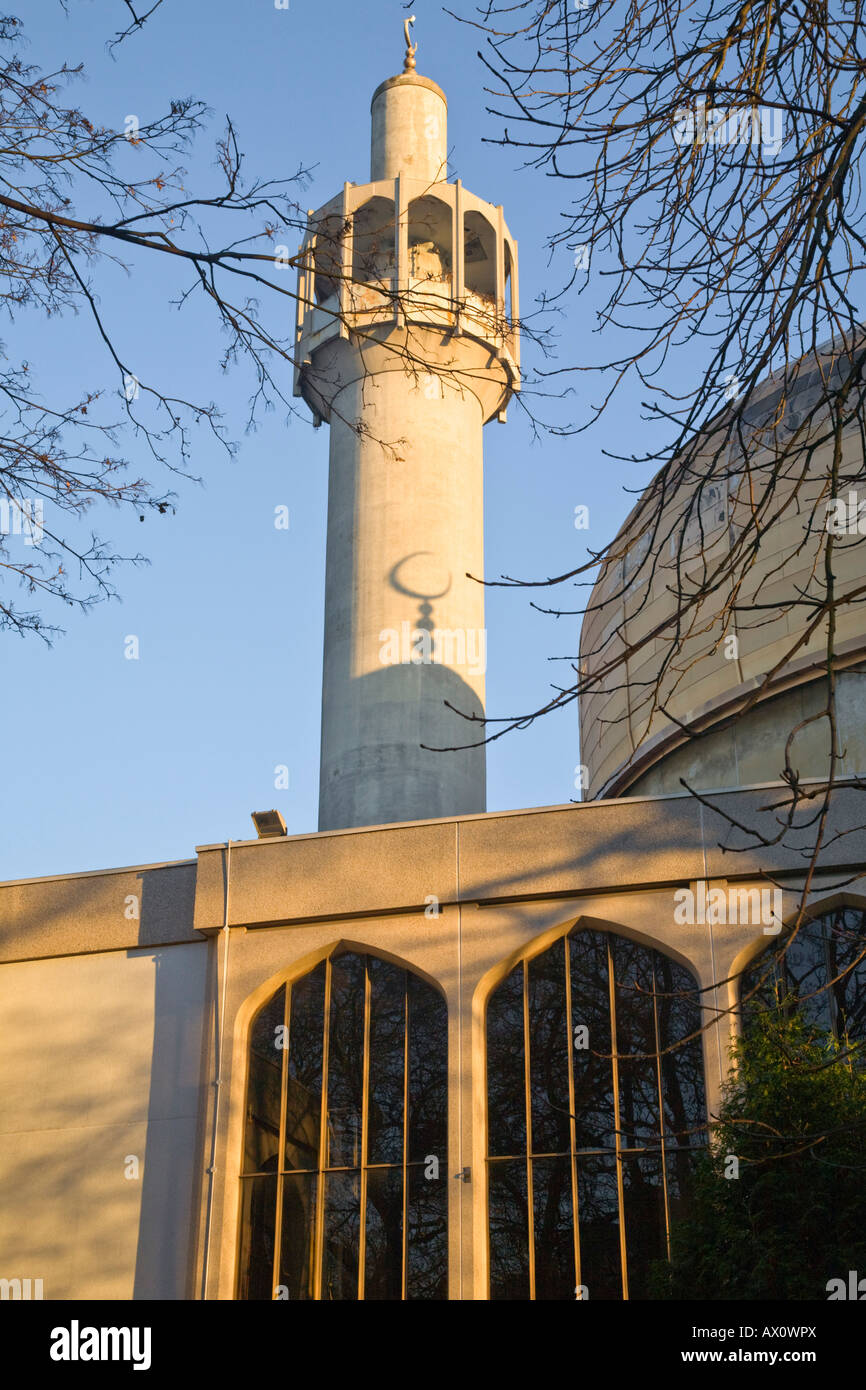 England, London, St John's Wood, Regents Park, London Central Mosque ...