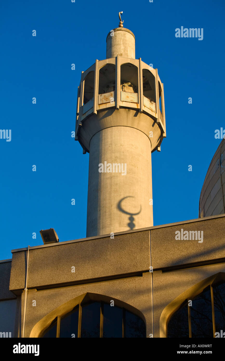 England, London, St John's Wood, Regents Park, London Central Mosque ...