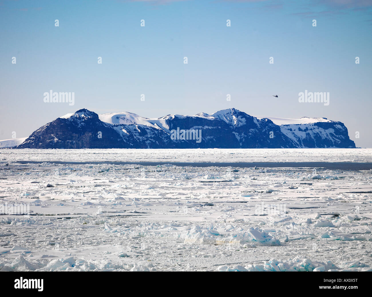 Complete view of Franklin Island, Antarctica Stock Photo - Alamy