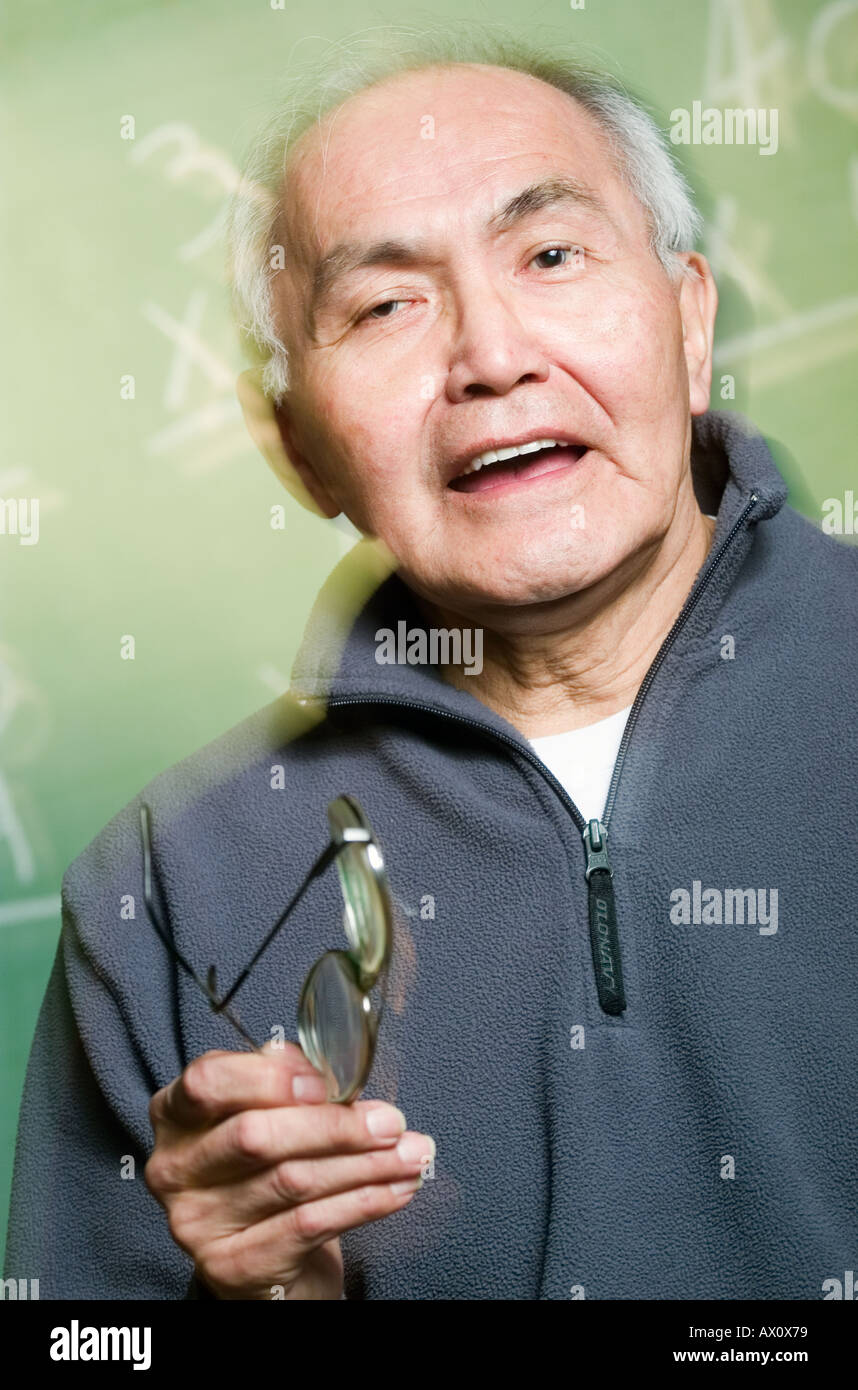 Portrait Native Alaskian man Stock Photo - Alamy