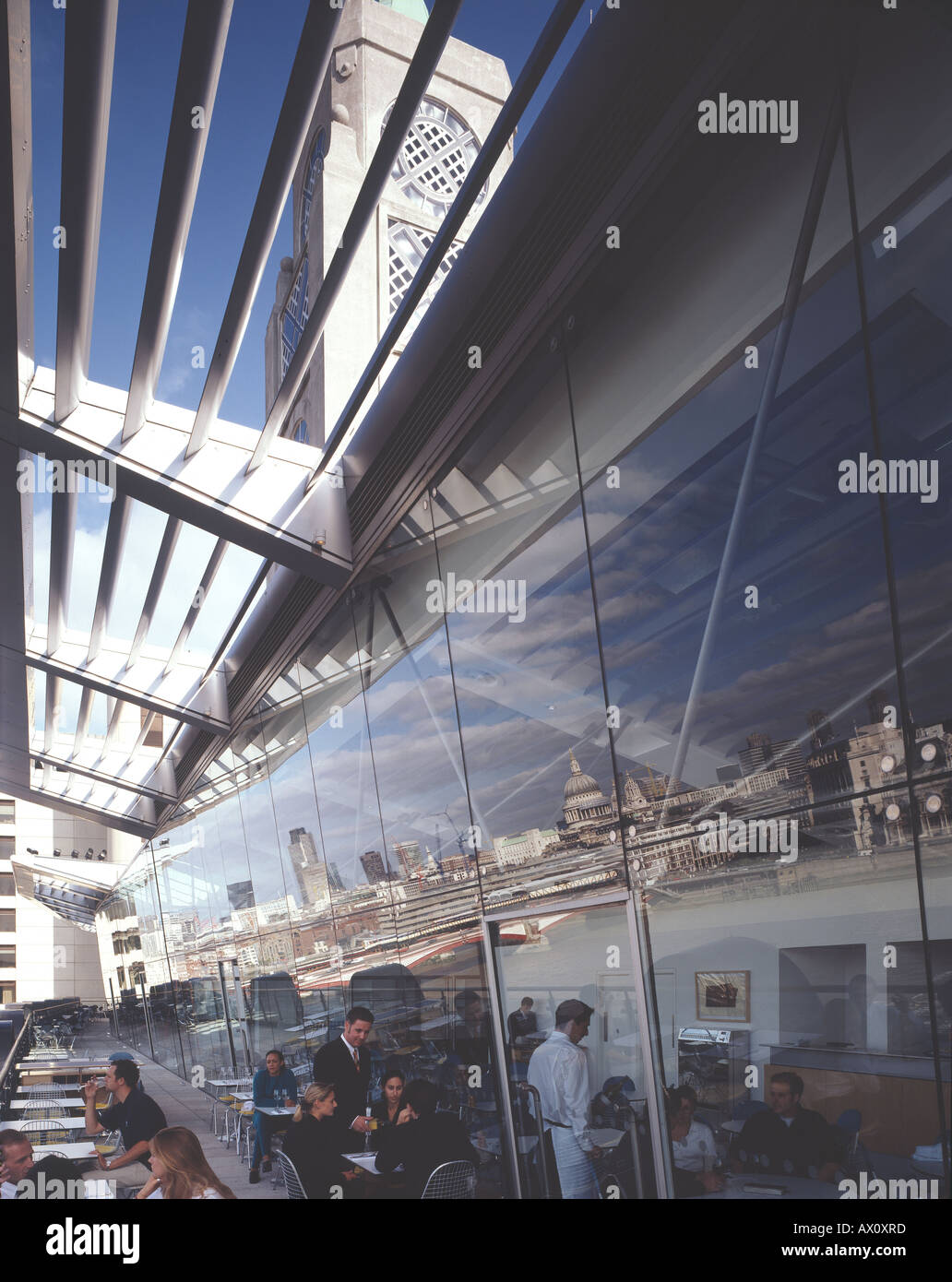 OXO TOWER RESTAURANT, BAR & BRASSERIE, LONDON, UK Stock Photo - Alamy