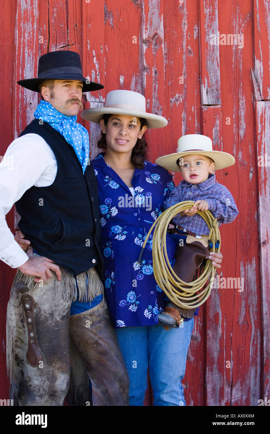 Father Son Cowboys High Resolution Stock Photography and Images - Alamy