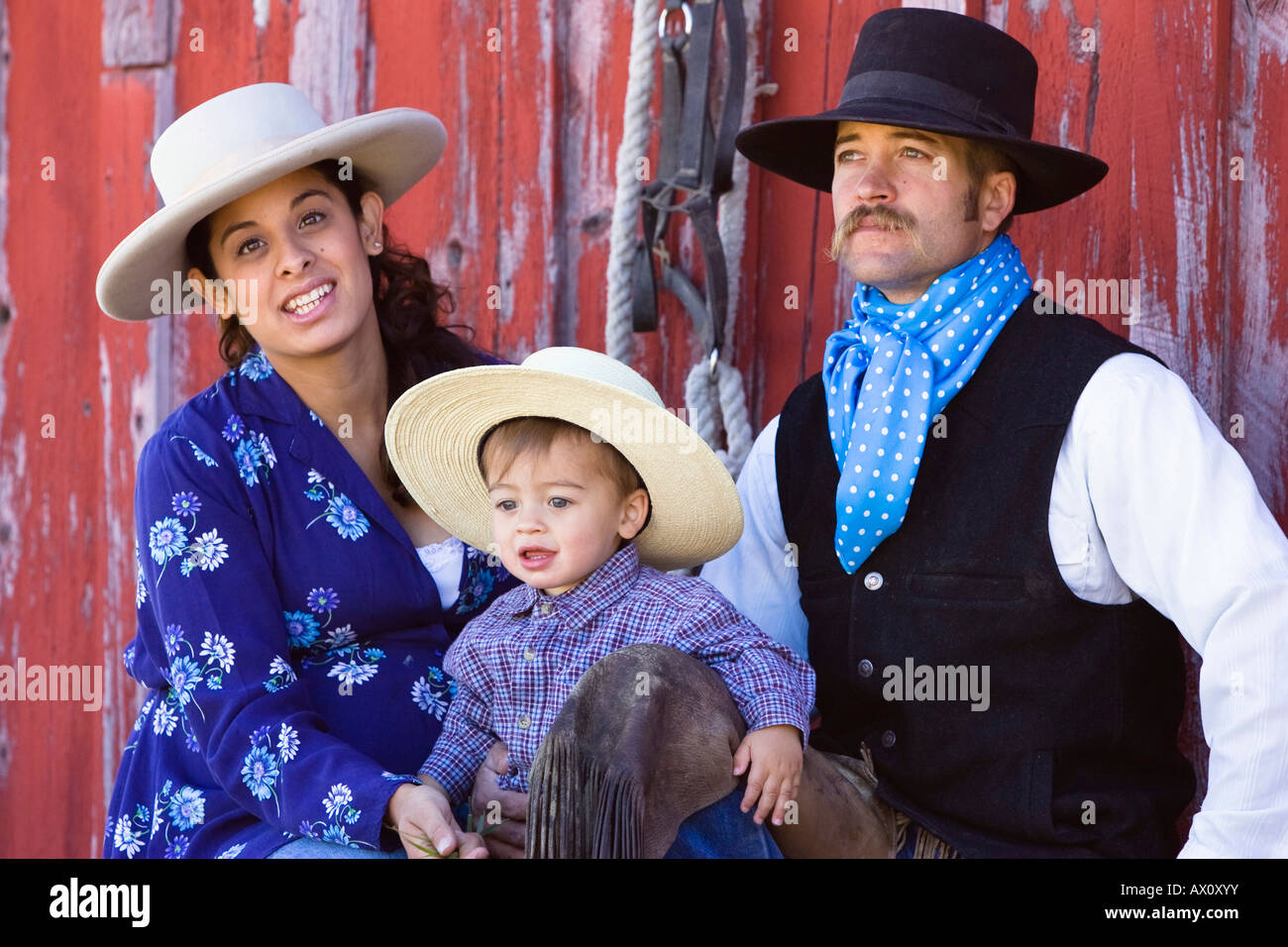 Father Son Cowboys High Resolution Stock Photography and Images - Alamy