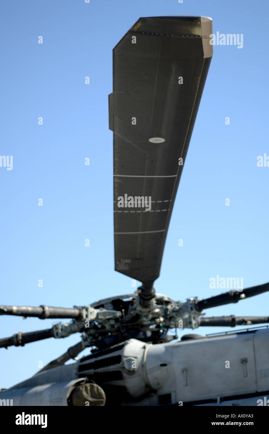 Sikorsky UH-60 Black Hawk helicopter propeller at Edwards Air Force ...