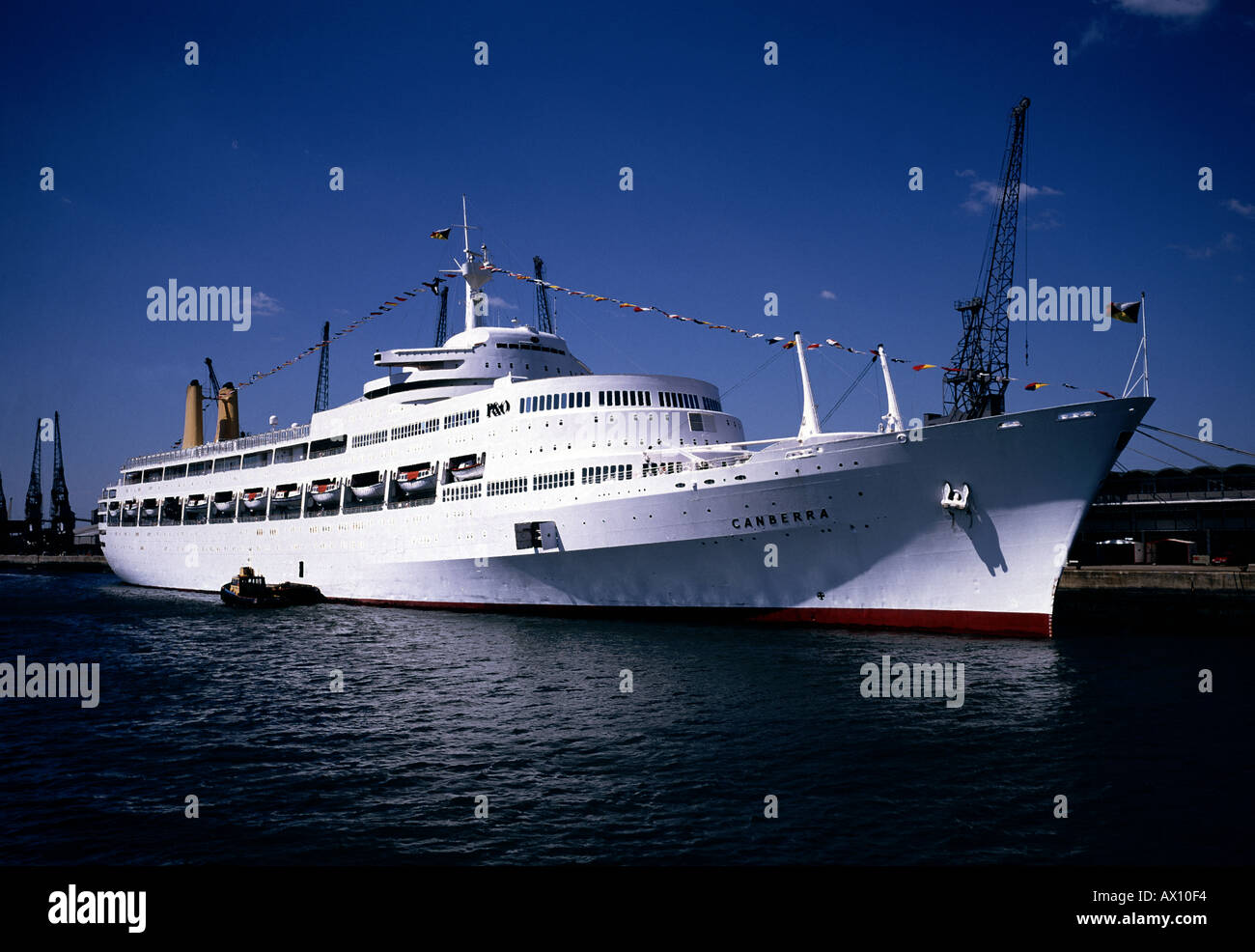 Cruise liner Canberra Southampton Docks Hampshire England UK Europe ...