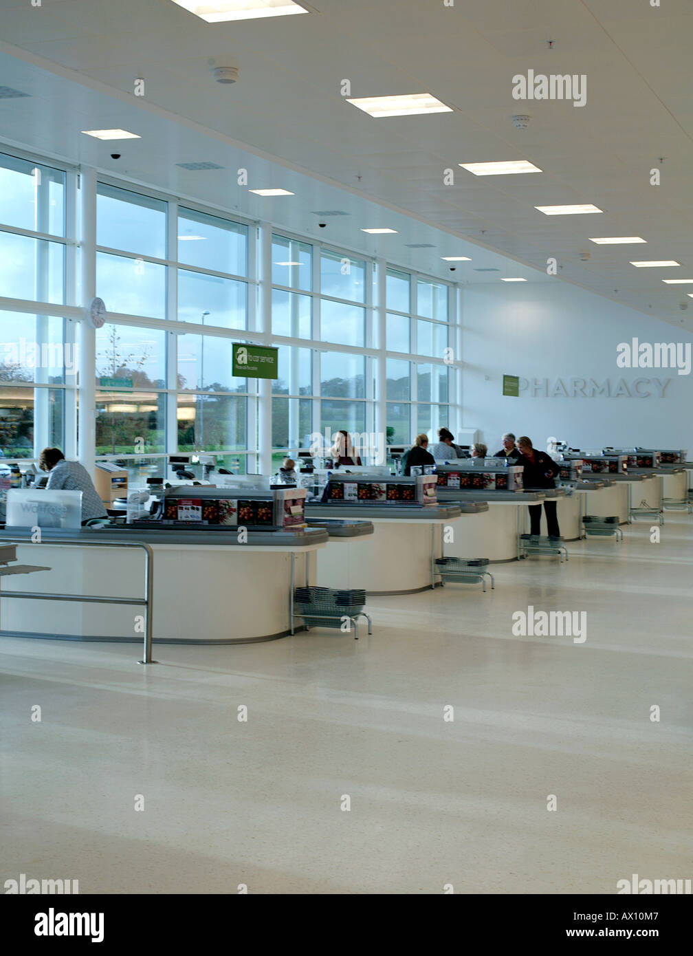 Waitrose supermarket checkout hi-res stock photography and images - Alamy