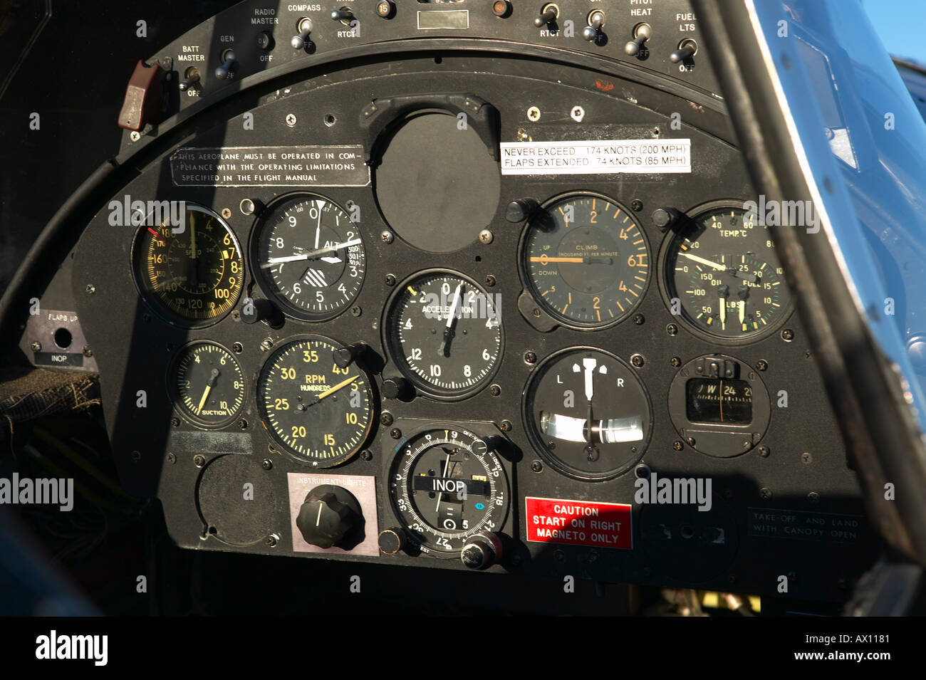 Cockpit of his hi-res stock photography and images - Alamy