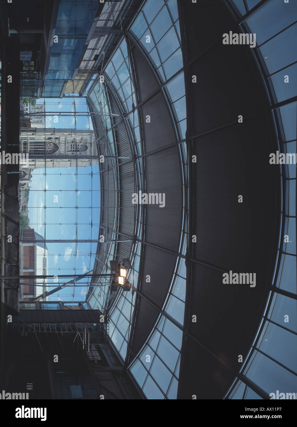 THE FORUM INTERIOR ROOF Stock Photo - Alamy