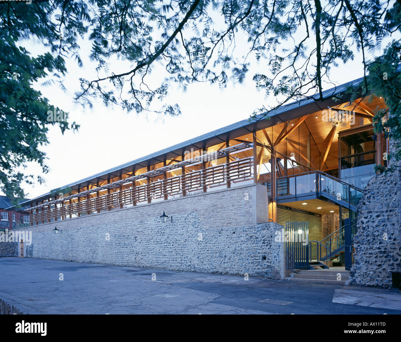 NORWICH CATHEDRAL VISITORS CENTRE AND REFECTORY, NORWICH, UK Stock ...