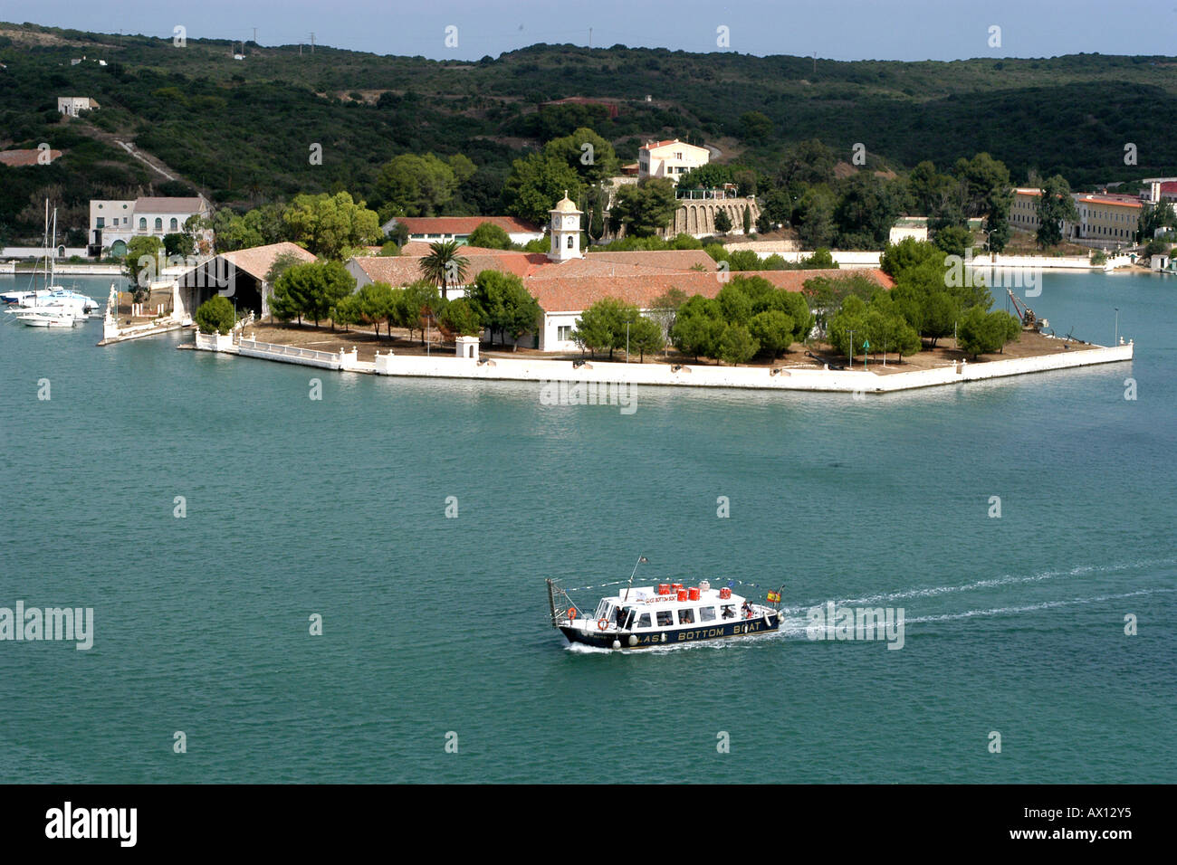 Mahon menorca aerial hi-res stock photography and images - Alamy