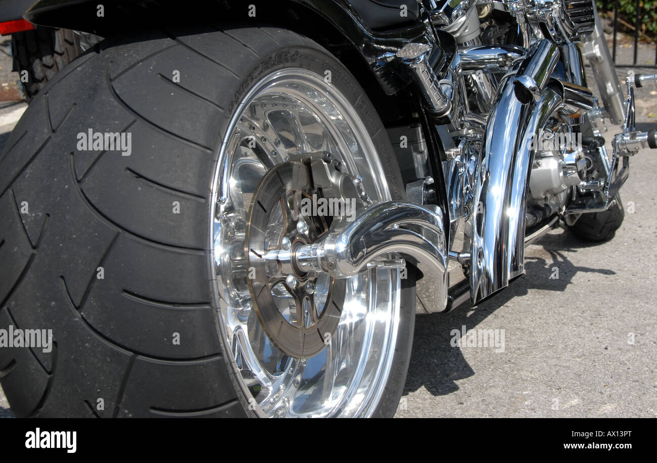 Motor bike tyre shape hi-res stock photography and images - Alamy