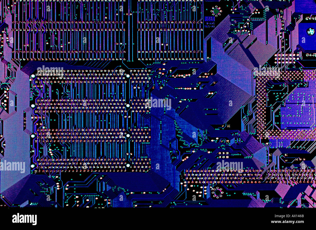 Computer circuit board Stock Photo - Alamy