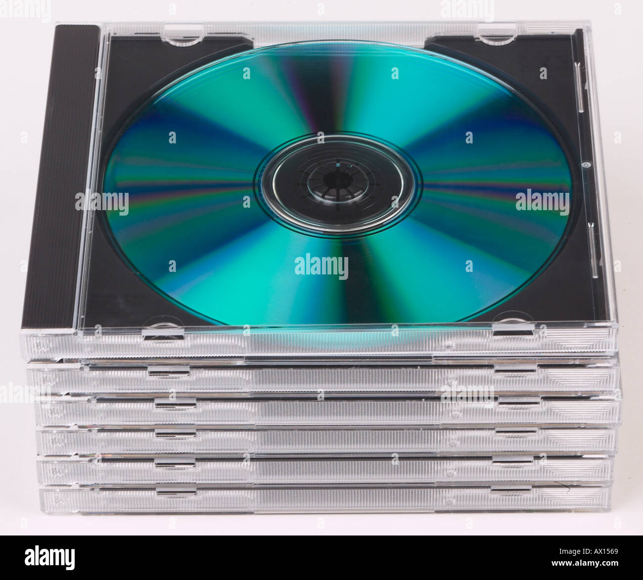 Stack of disks Stock Photo - Alamy